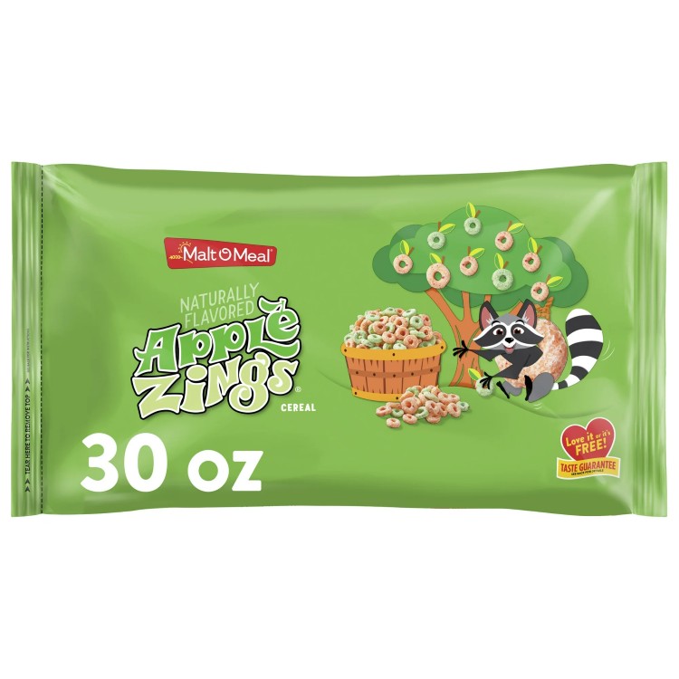 【楽天市場】モルト オー ミール アップル・ジングス シリアル クランチー 850g Malt-O-Meal Apple Zings ...