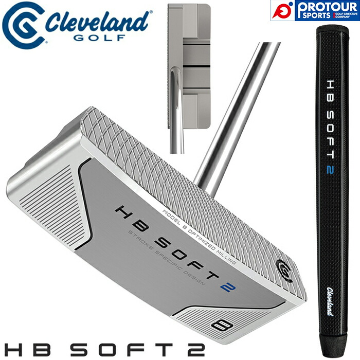 楽天市場】ダンロップ Cleveland クリーブランド パター HB SOFT 2