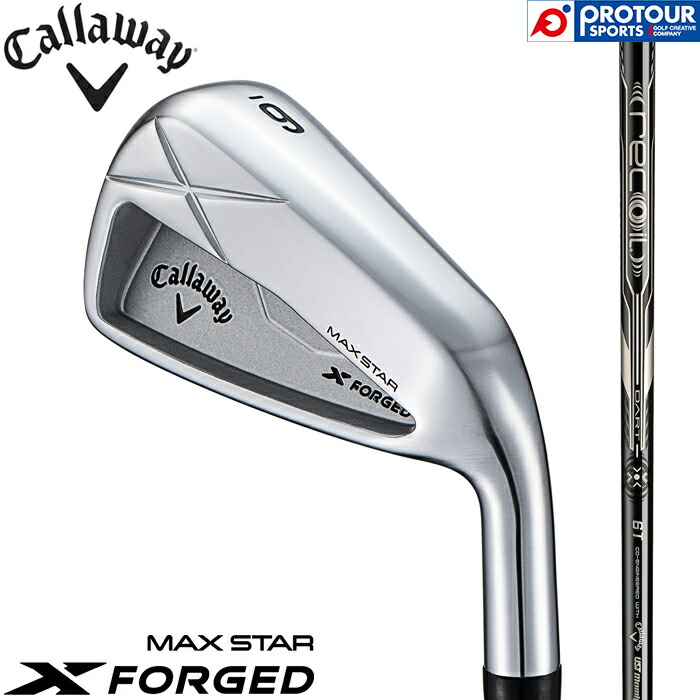 【楽天市場】Callaway X FORGED MAX STAR IRON / キャロウェイ エックス フォージド マックス スター アイアン ...