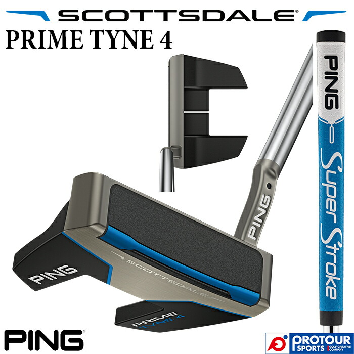 【楽天市場】PING SCOTTSDALE PRIME TYNE 4 / ピン スコッツデール プライム タイン 4 パター 2025年モデル ...