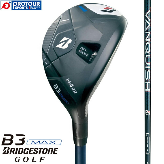 【楽天市場】BRIDGESTONE GOLF B3MAX HY VANQUISH BSh / ブリヂストン B3MAX HY 2024年モデル バンキッシュ BSh(カーボン) ヘッドカバー付 ...