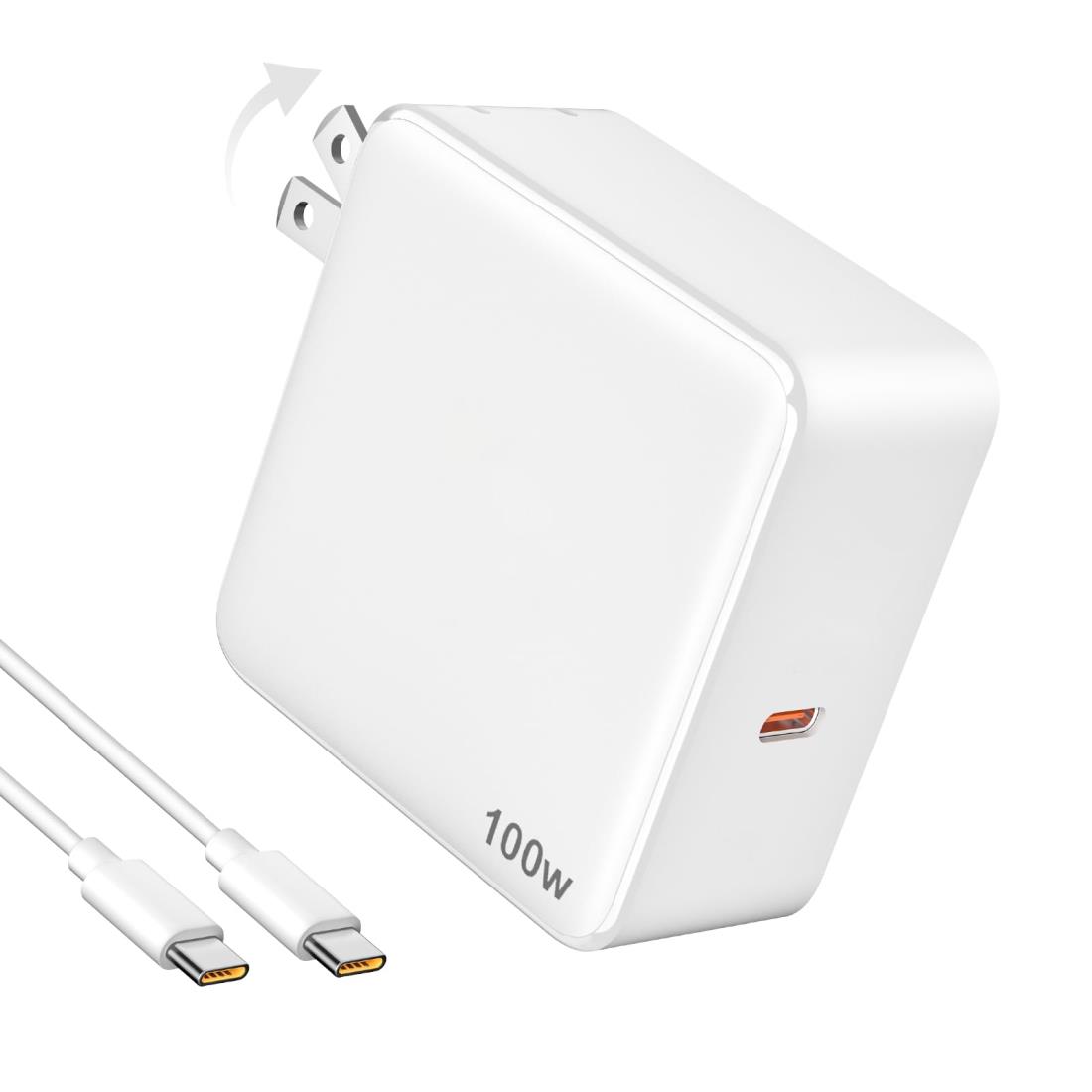 【楽天市場】TOPWE 100W 充電器 Type-C USB-C pd 対応 小型 【PSE技術基準・100W出力可能・折畳プラグ 】 タイプc 充電器 急速充電 パソコン ノートPC ...