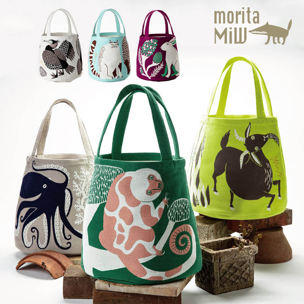【楽天市場】森田miW トートバッグ バッグ オシャレ ブランド カバン moritamiw くすばしタオル 楠橋紋織 morita miw (モリタミウ) ギフト メンズ レディース ...