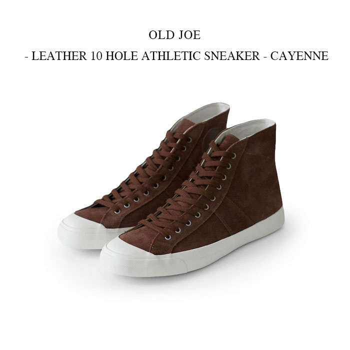 【楽天市場】OLD JOE - LEATHER 10 HOLE ATHLETIC SNEAKER - CAYENNE：PSC