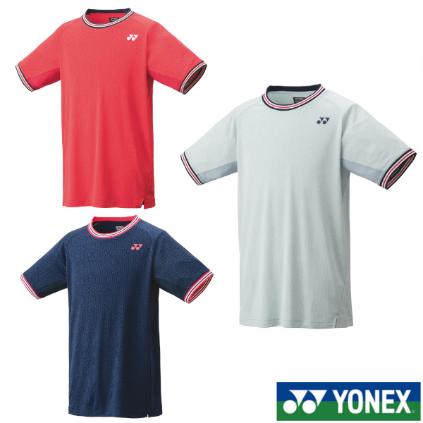 【楽天市場】《送料無料》2024年6月下旬発売 YONEX メンズ ゲームシャツ(フィットスタイル) 10578 ヨネックス テニス ...