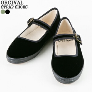 【楽天市場】オーシバル/オーチバル/ORCIVAL ストラップシューズ シューズ ベルベット素材 STRAP SHOES OR-H0136 ...