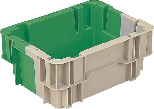 【楽天市場】三甲 サンコー 二色コンテナ SNコンテナーN#10【個人宅配不可】【（土・日・祝）日時指定不可】：プラ生活