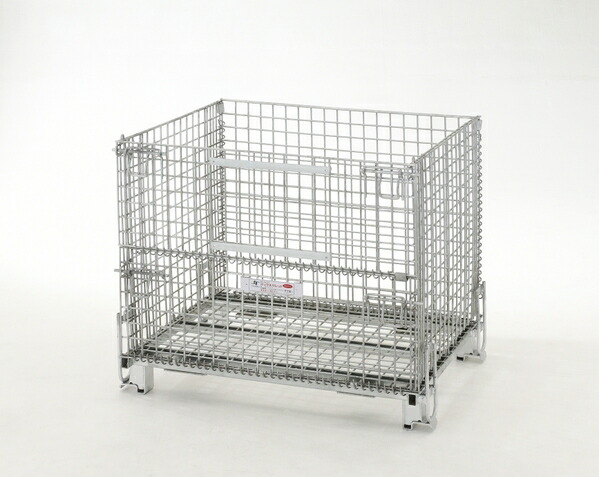 【楽天市場】テイモー ボックスパレット1012L-BK 段積みブラケット付 自重62kg 最大積載質量1000kg 積載4段まで可 ゲート全開 フォーククリアランスD723×W1,079mm ...