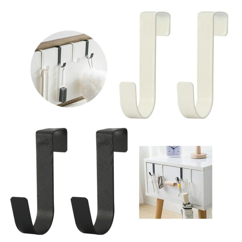 【楽天市場】MINBOOT 壁掛けフック ドアハンガー s字 ドアフック 4個入り 金具 壁付け キッチン クローゼット 玄関 台所 収納 扉 ハンガー カバン ゴミ袋 フック （黒と白 ...