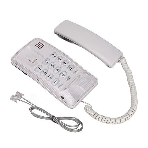 【楽天市場】KXT 438 リダイヤル、ミュート機能、ホーム オフィス用クイック フラッシュを備えた壁掛け家庭用電話機コード付き電話機：pure bliss