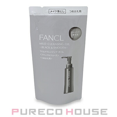 【楽天市場】【メール便可】FANCL (ファンケル) マイルドクレンジング オイルbk ブラック&スムース (レフィル) 115ml：プレコハウス