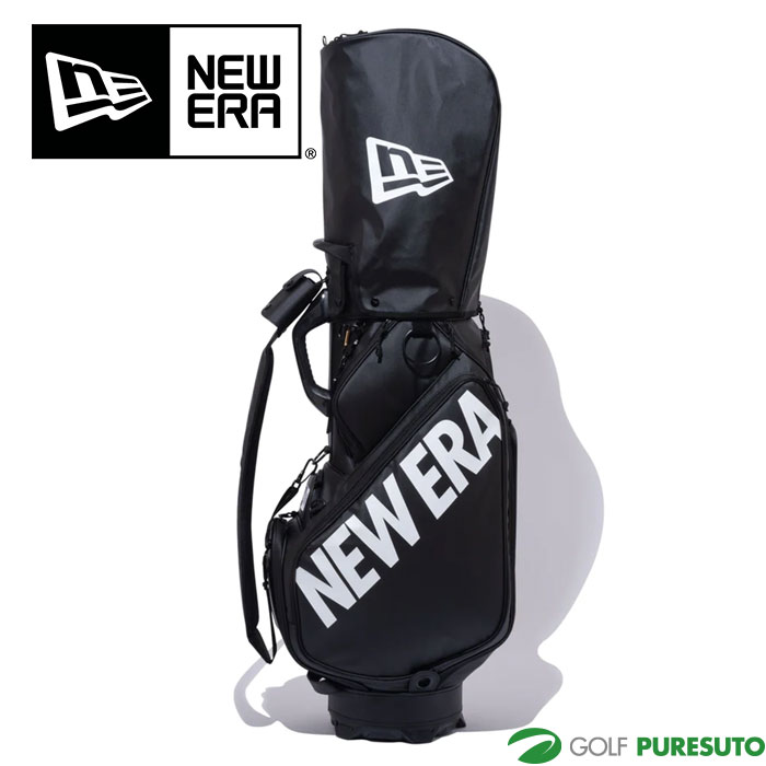 【楽天市場】ニューエラ ゴルフ 9.5型 キャディバッグ カート ツアーバッグ TPU ワードマークロゴ 13517845 おしゃれ メンズ ...