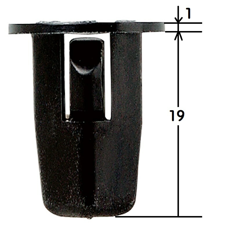 【楽天市場】マッドガード 用 クリップ プッシュリベット トヨタ カムリビスタ 10個入 純正番号 90189-06028 NT-588 ...