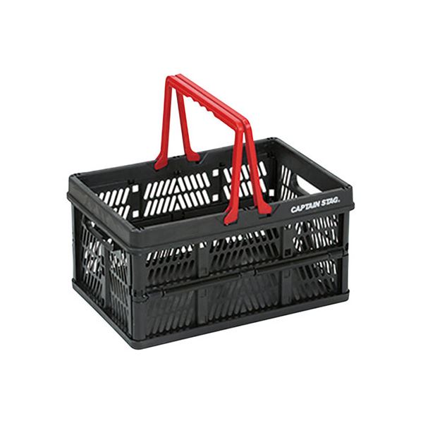 【楽天市場】キャプテンスタッグ 取ッ手付FDコンテナL ブラック UL-1013：QUOLI