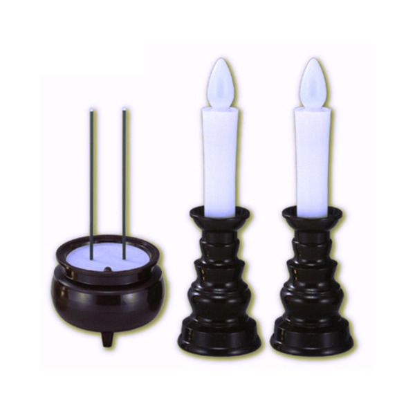 【楽天市場】旭電機化成 安心のろうそく・お線香セット 807244：QUOLI