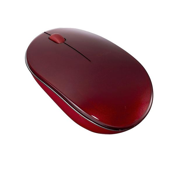 【楽天市場】Digio デジオ FLATTY フラッティ Bluetooth 3ボタン BlueLEDマウス レッド MUS-BKT154R ...