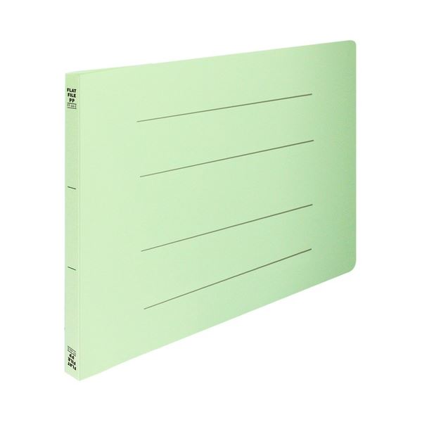 【楽天市場】(まとめ) フラットファイルPP A4E グリーンFF-A4E-GN 【×10セット】：QUOLI