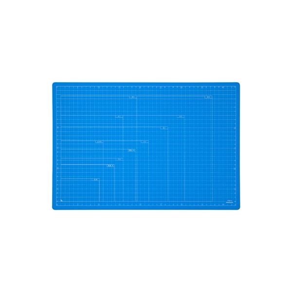 【楽天市場】(業務用セット) 折りたたみカッティングマット A3サイズ CTMO-A3-SB スカイブルー【×3セット】：QUOLI