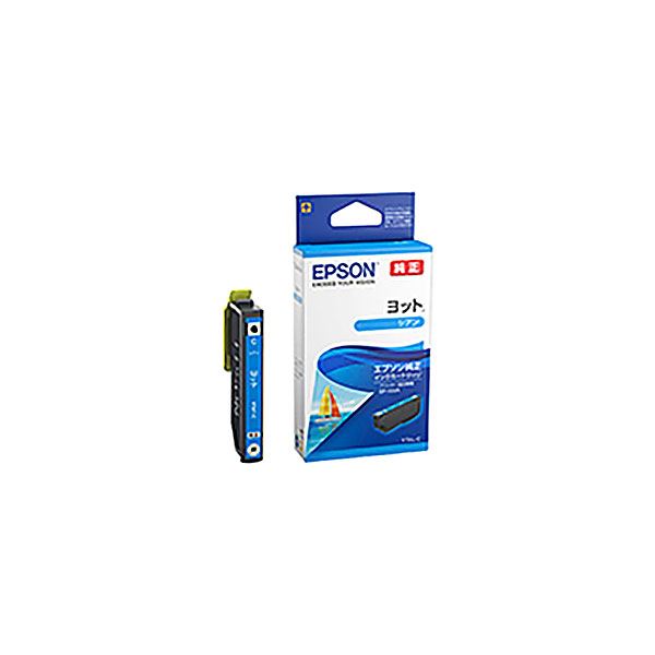 【楽天市場】(業務用10セット) 【純正品】 EPSON エプソン インクカートリッジ 【YTH-C シアン】：QUOLI