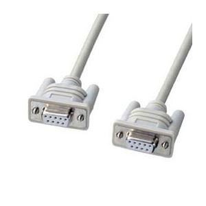 【楽天市場】(まとめ)サンワサプライ エコRS-232Cケーブル(2m) KR-ECLK2【×3セット】：QUOLI