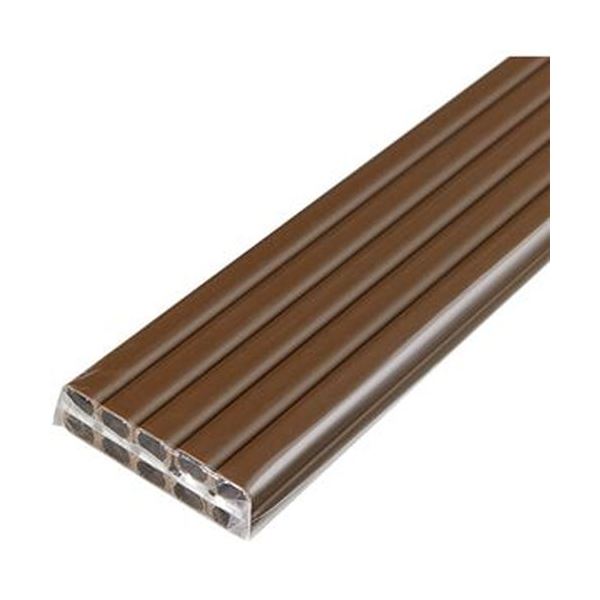 【楽天市場】（まとめ）ELPA テープ付ABSモール 1号1m ブラウン M-T1110P（BR）1パック（10本）【×5セット】：QUOLI