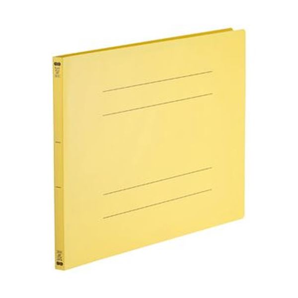 【楽天市場】（まとめ）TANOSEE フラットファイル（再生PP）A3ヨコ 150枚収容 背幅18mm イエロー 1パック（5冊）【×10セット】：QUOLI