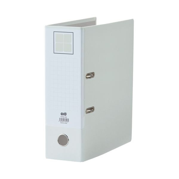 【楽天市場】TANOSEE レバー式アーチファイル A4タテ 2穴 760枚収容 76mmとじ 背幅100mm 白 1セット（10冊）：QUOLI