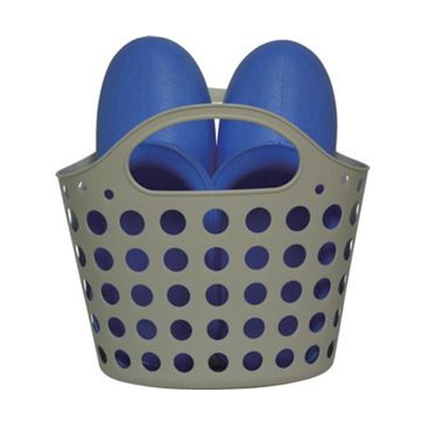 【楽天市場】（まとめ）ミツギロン お風呂ブーツ バスケットブルー BT-19B 1個【×10セット】：QUOLI