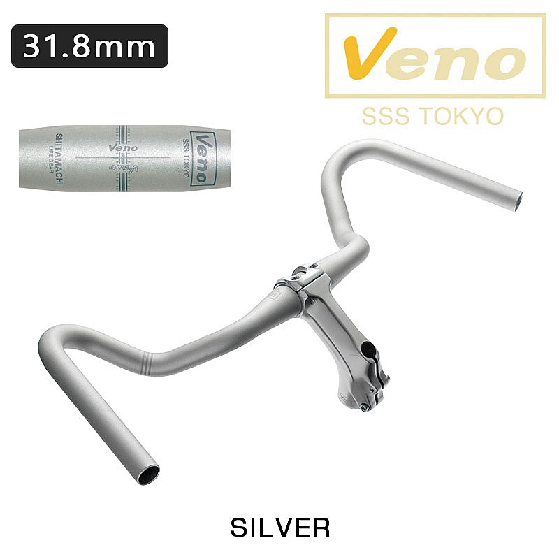 【楽天市場】ヴェノ メトロポイント ハンドルバー クランプ径： 31.8mm Veno ：自転車のQBEI 楽天市場支店