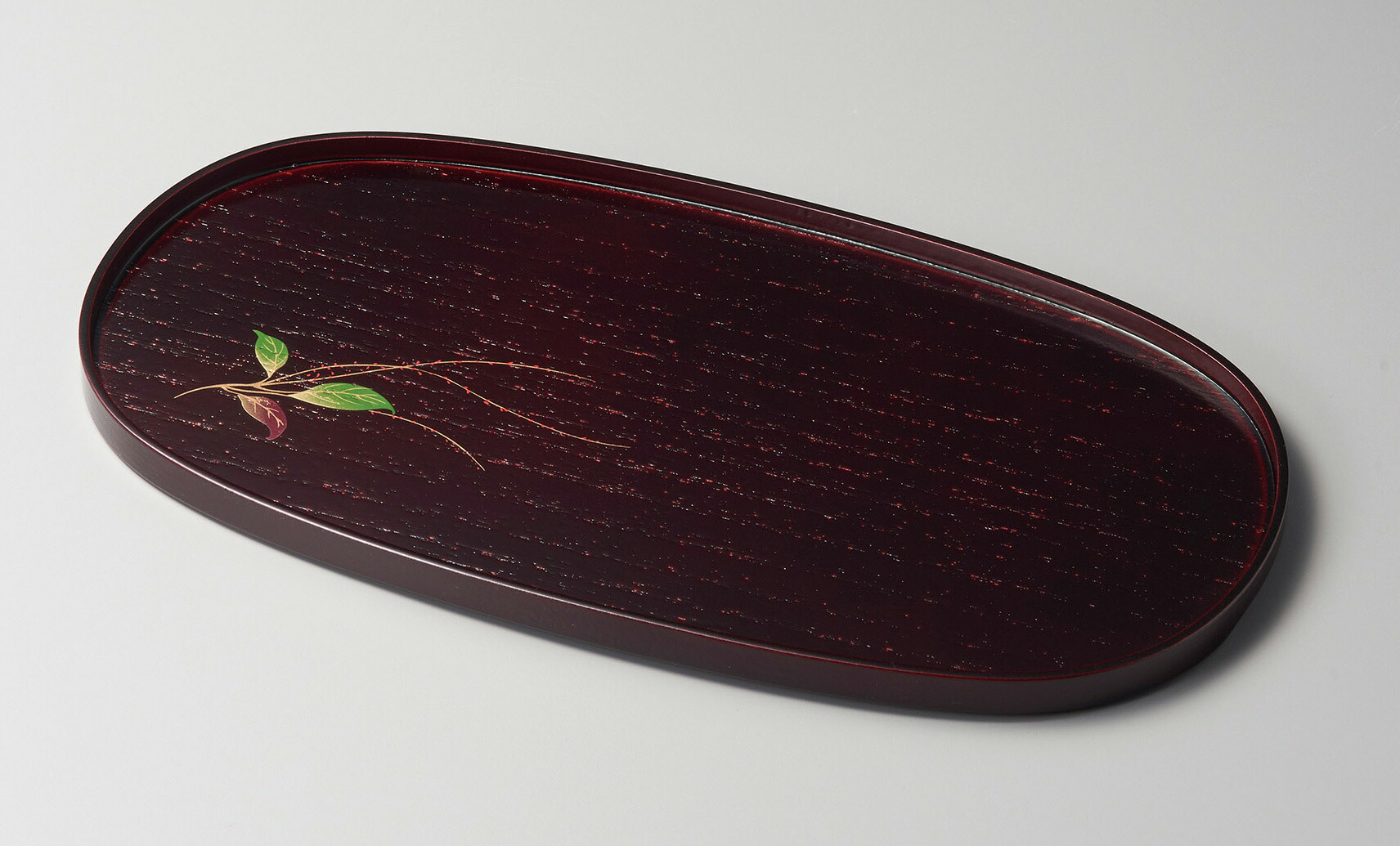 【楽天市場】木製越前塗り 水引草 尺1桐もてなし盆 溜：漆器 久太郎