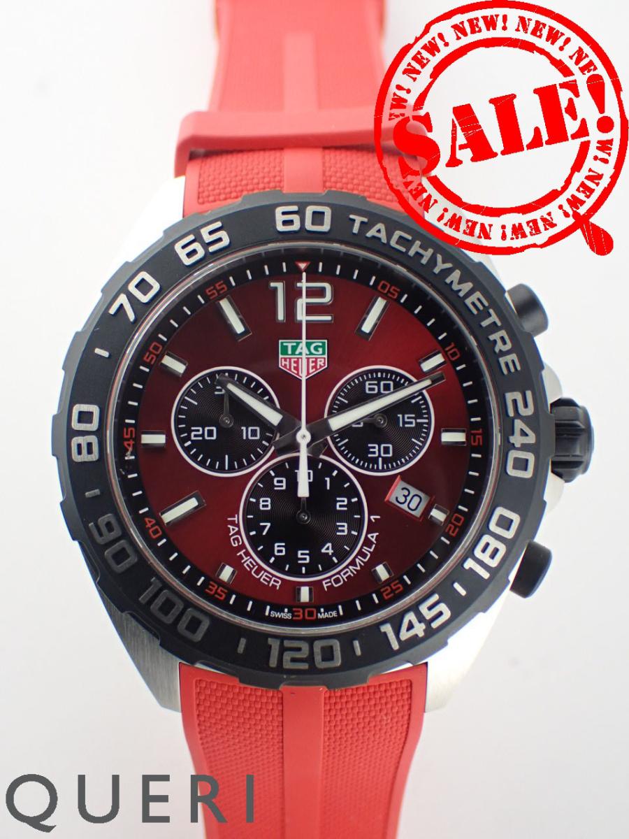 【楽天市場】タグホイヤー フォーミュラ1 クロノグラフ レッドダイヤル CAZ101AN.FT8055 新品：クエリ 楽天市場店