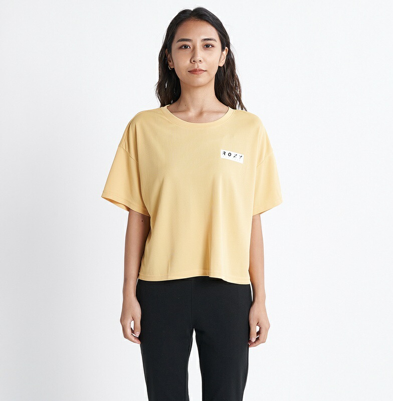 【楽天市場】アウトレット価格 ROXY ロキシー フィットネス UP BEAT TEE Tシャツ ティーシャツ 半袖 ショートスリーブ：QUIKSILVER ONLINE STORE