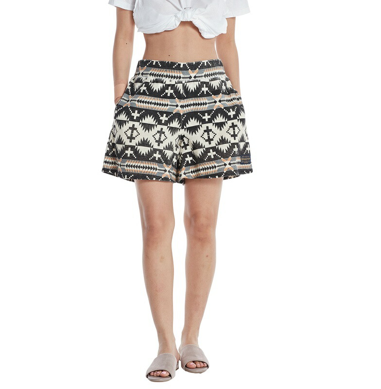 【楽天市場】【ROXY x PENDLETON】SHORTS UVカット ハイウエスト ショートパンツ パンツ ズボン ボトムス ...