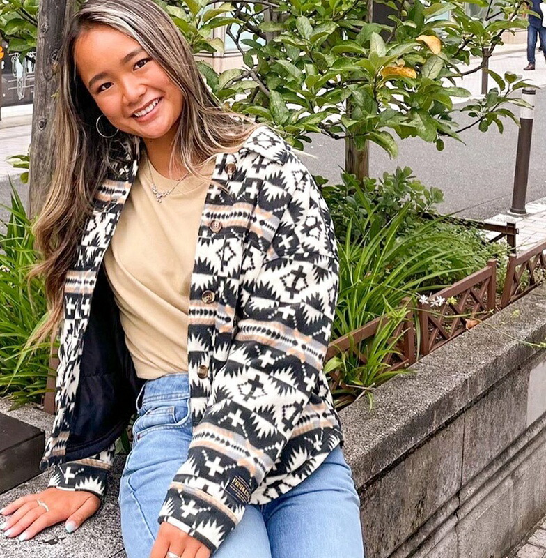 【楽天市場】【お買い物マラソン期間はP10倍！】【ROXY x PENDLETON】FLEECE SHIRT フリース シャツ シャツ ...