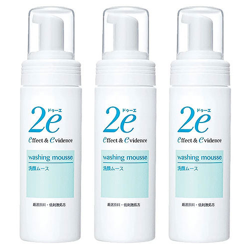 【楽天市場】資生堂 2e ドゥーエ 洗顔ムース 120ml 敏感肌 3個：生活雑貨なんでもアリス