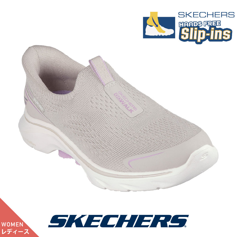 【楽天市場】スケッチャーズ SKECHERS 125242 スニーカー スリップインズ スリッポン ハンズフリー GO WALK 7 ...