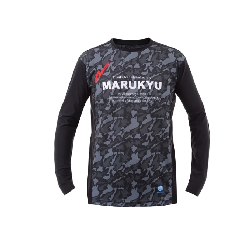 【楽天市場】マルキュー 氷瀑 ロングTシャツ MQ-01 3L ブラックカモ | 釣具 釣り フィッシング：つり具のブンブン 楽天市場店