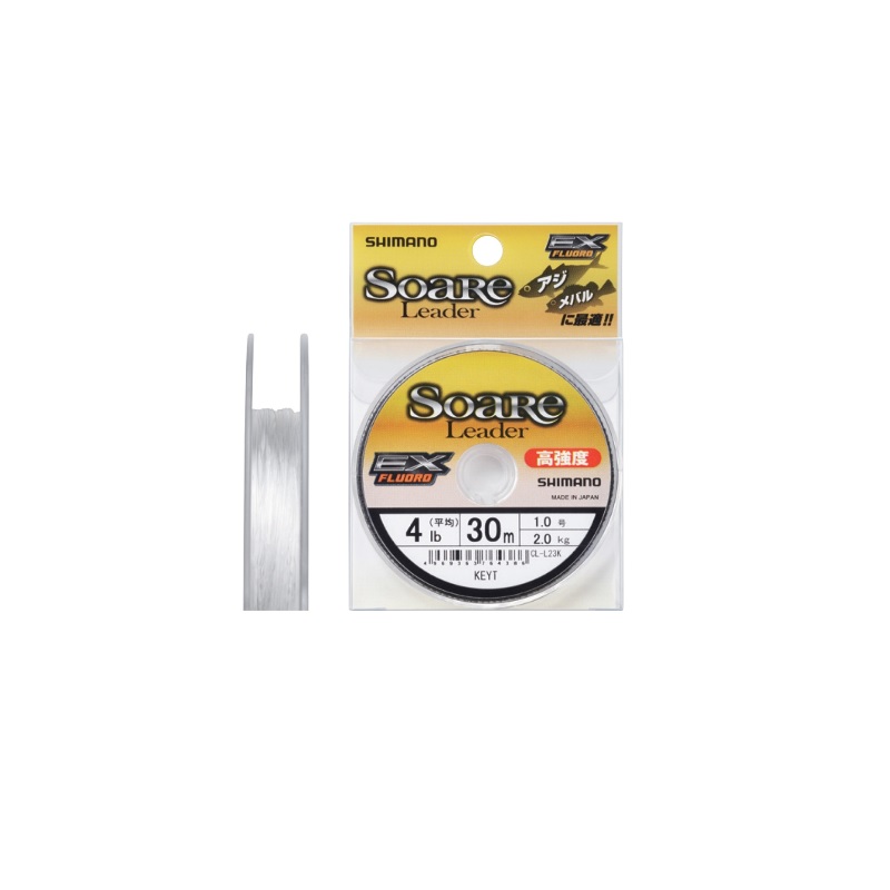 【楽天市場】シマノ ソアレリーダー EX フロロ 30m 4lb (1.0号) クリア | 釣具 釣り フィッシング：つり具のブンブン 楽天市場店