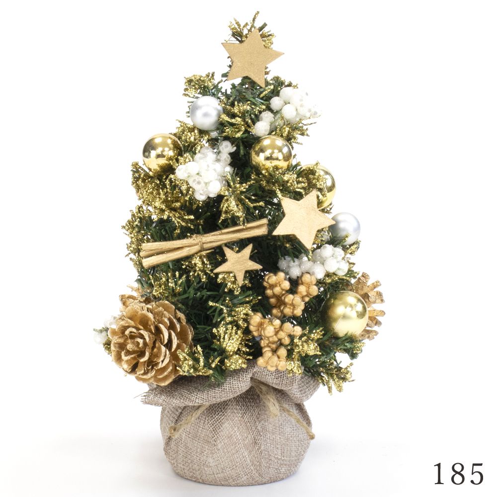 【楽天市場】【ポイント5倍中 327 0959迄】 クリスマス ツリー 小さい とりよせ品 デコレーションツリー ツリー クリスマスツリー 50cm以下 造花 もみの木 葉っぱ