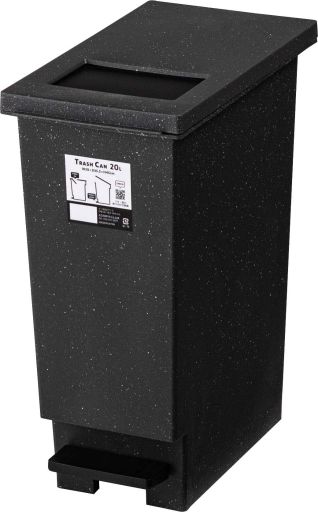 【楽天市場】東谷(あずまや) トラッシュカン 20L ブラック LFS-860BK【メーカー直送品】：かんだ！楽天市場店