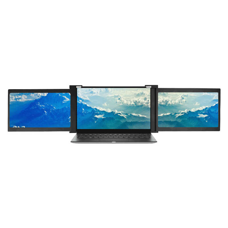 楽天市場】JAPANNEXT 2画面PCモニター TriScreen ブラック [13.3 楽天市場】JAPANNEXT 2画面PCモニター TriScreen ブラック [13.3