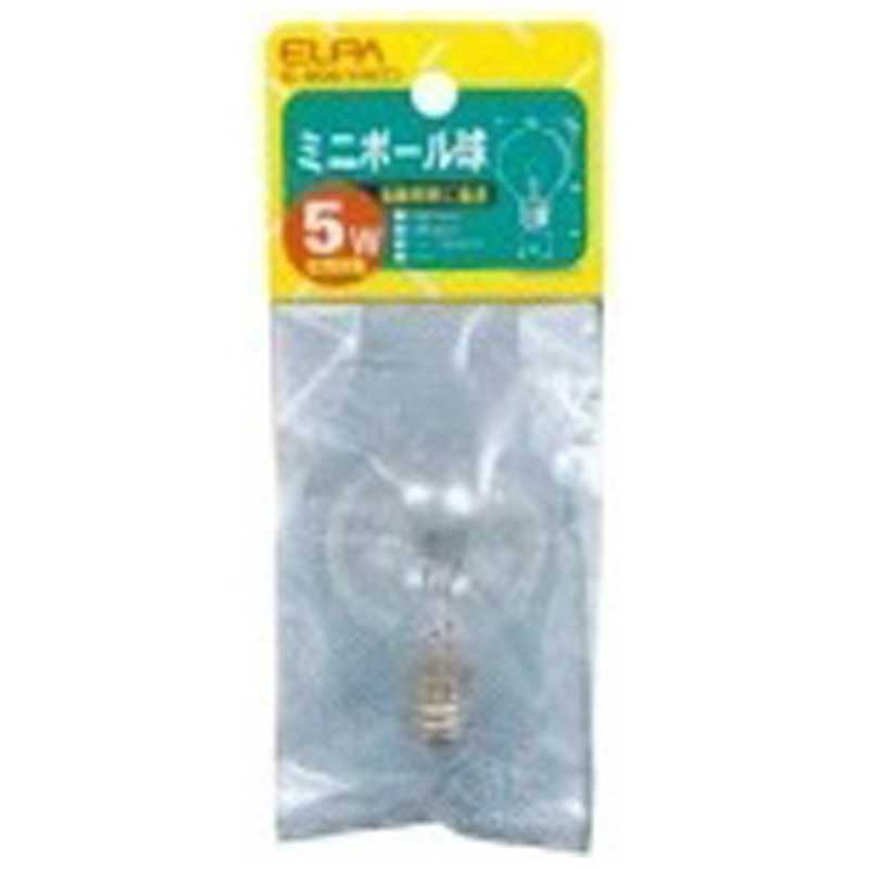 【楽天市場】ELPA ミニボール球（40W／口金E12） G-8010H-C：コジマ楽天市場店
