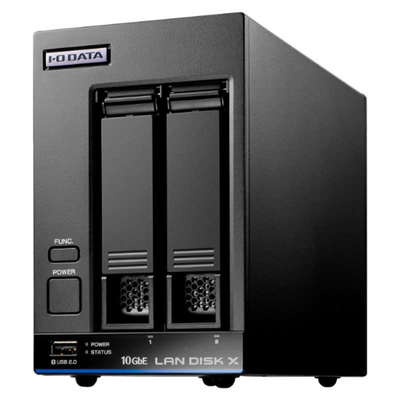 【楽天市場】IOデータ Trend Micro NAS Securityインストール済み LinuxベースOS搭載 法人向け2ドライブNAS ...