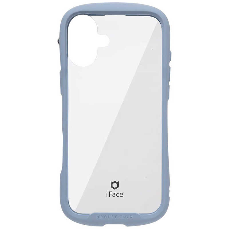 【楽天市場】HAMEE iPhone 16 Plus(6.7インチ) iFace Reflection強化ガラスクリアケース iFace ペールブルー 41-979778：コジマ楽天市場店