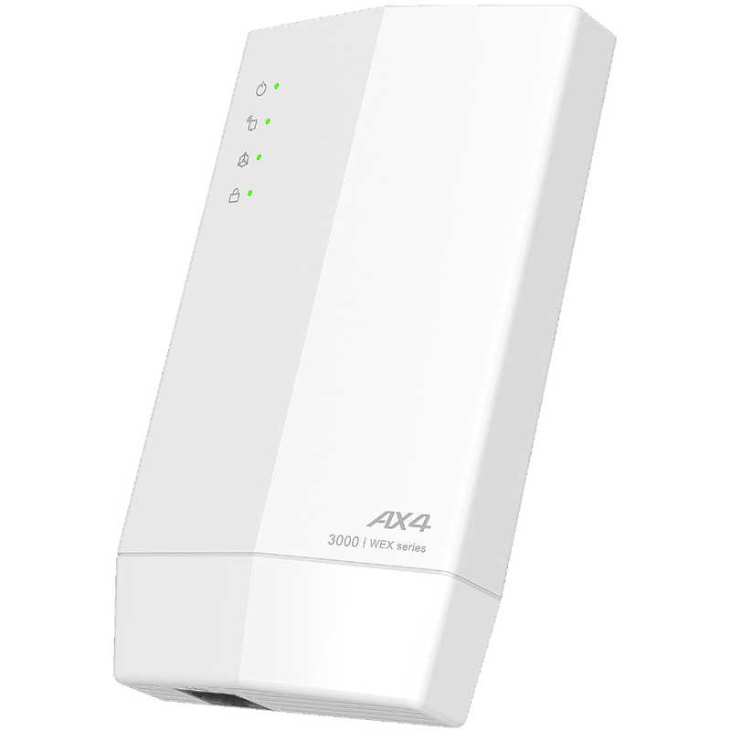 【楽天市場】BUFFALO 無線LAN中継機 11ax/ac/n/a/g/b 2401＋573Mbps [Wi-Fi 6(ax) /IPv6 ...