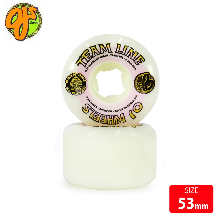 【楽天市場】スケボード ウィール オージェイ OJ WHEELS TEAM LINE 99A 53mm スケートボード：QUESTONS ...