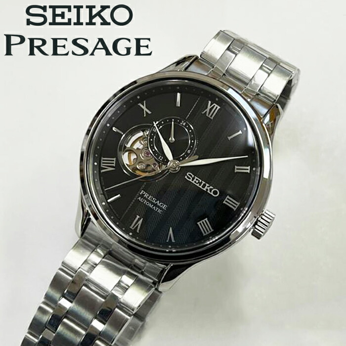 【楽天市場】【純正BOX付属】日本製 SEIKO セイコー PRESAGE プレサージュ SSA377J1 メンズ 腕時計：R-TIME 楽天市場店