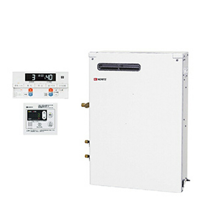 【楽天市場】(LINEクーポン有)ノーリツ OTX-3707SAYV 石油ふろ給湯器 浴室・台所リモコンセット オート 貯湯式 屋外据置形 前面排気 NORITZ (代引不可) (法人限定 ...