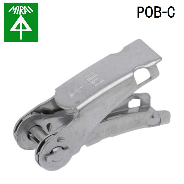 【楽天市場】(LINEクーポン有)未来工業 POB-C ポールバンド(ステンレス製)締付金具 10個 MIRAI：住設と電材の洛電マート