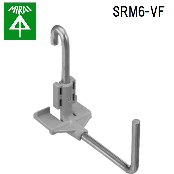 【楽天市場】(LINEクーポン有)未来工業 SRM6-VF ミラメッシュ(ケーブルフック) 1個 MIRAI：住設と電材の洛電マート